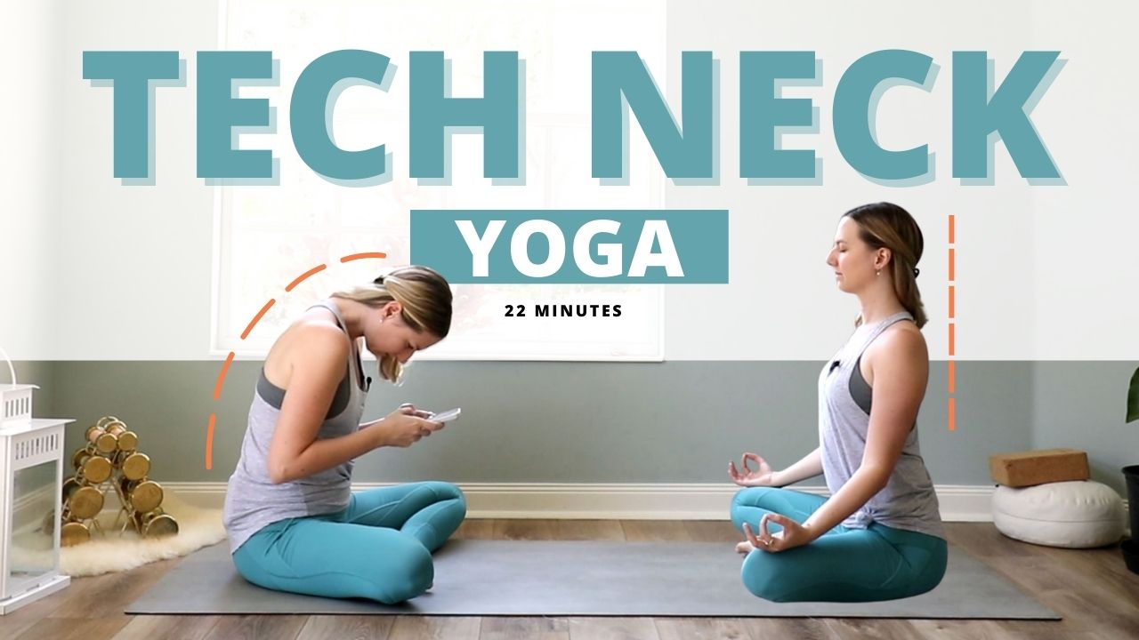Tech Neck: Yoga Poses to Reverse the Strain - Blissflow